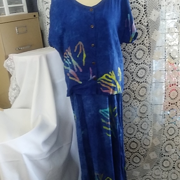 willy clothing | Dresses | Willy Clothing 2 Piece Dress Floral Print ...